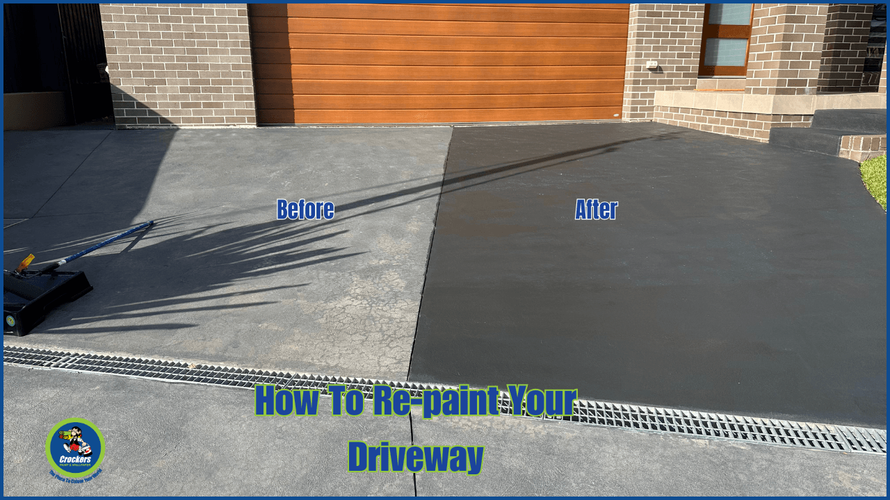 How To Paint Your Faded Concrete Driveway On A Budget of $500 or Less ...