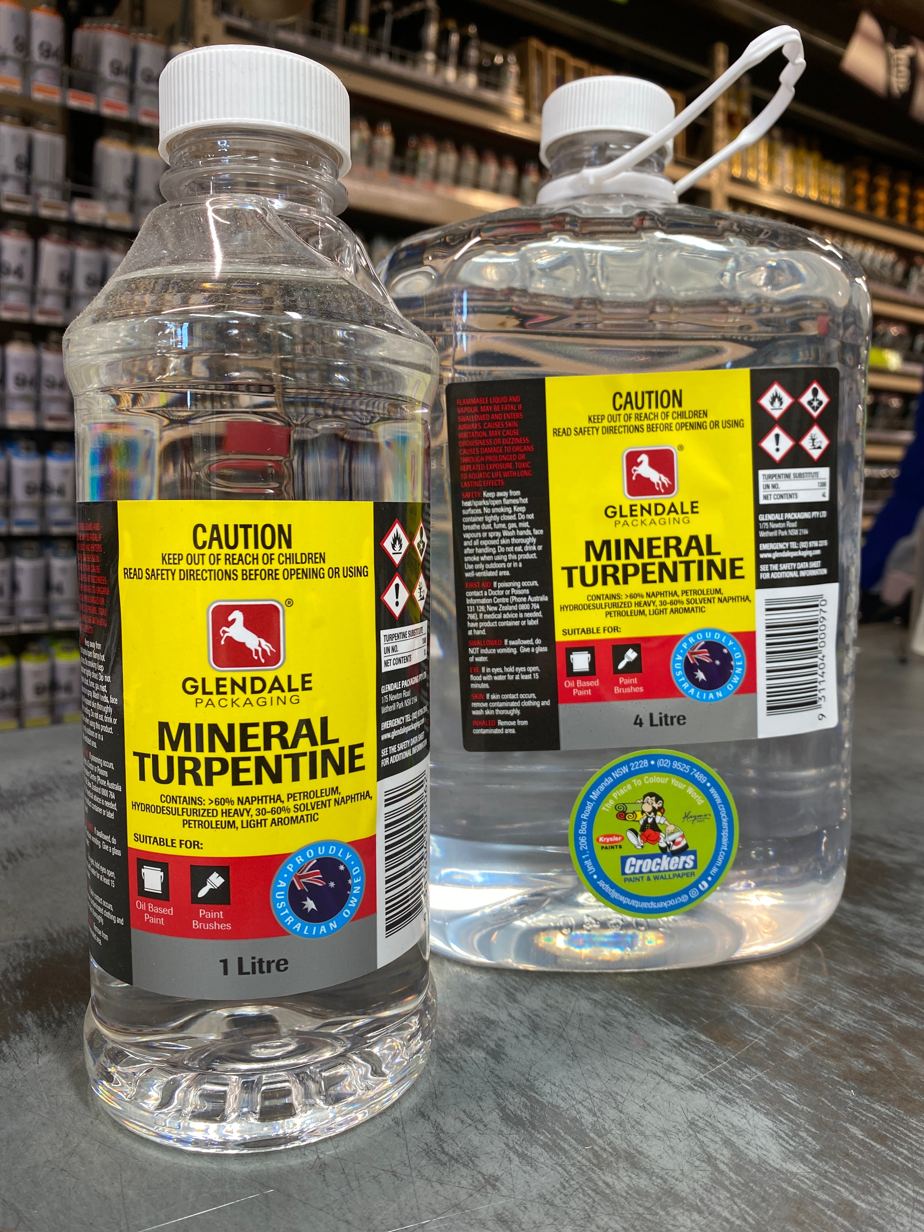 Solvents & Thinners – Crockers Paint & Wallpaper