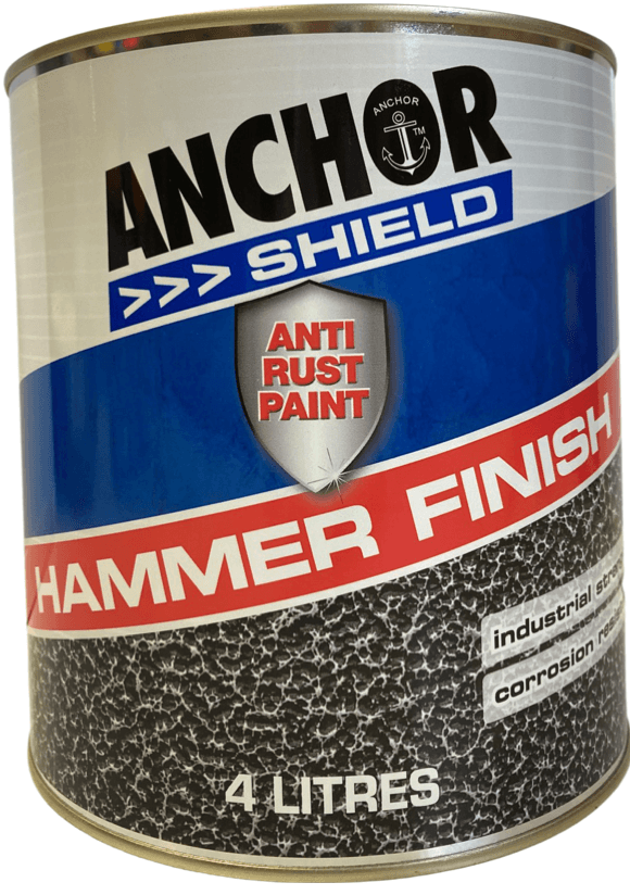 Anchor Shield Hammer Finish Paint (Hammered Stipple Finish) – Crockers ...