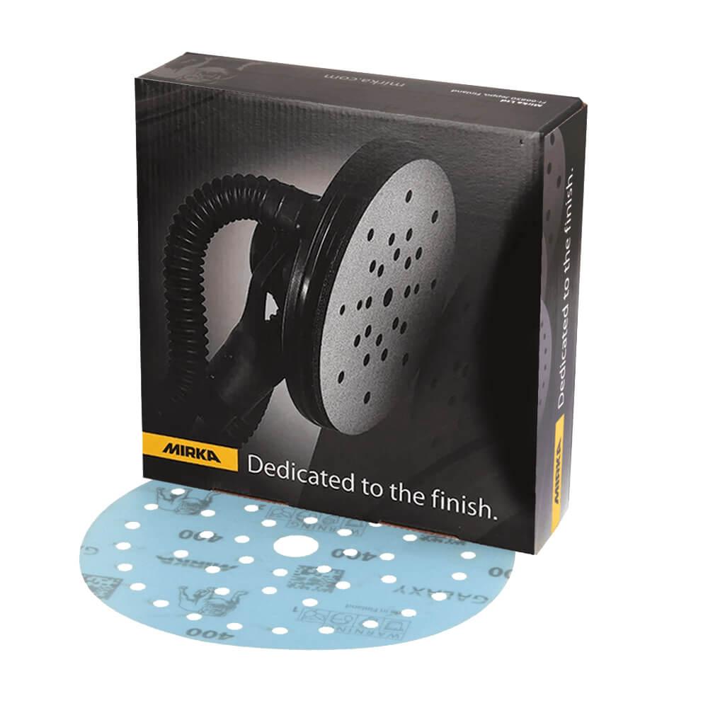Mirka Galaxy Sanding Discs 225mm 25 Pack P120 – Crockers Paint & Wallpaper