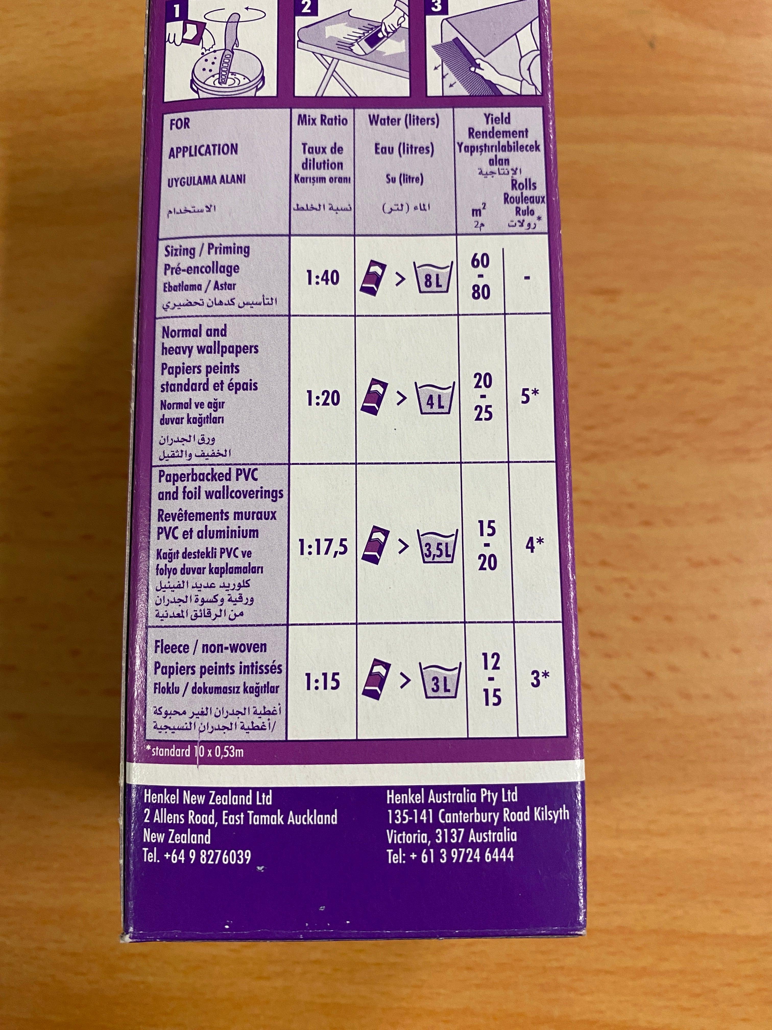 Metylan Special Wallpaper Paste 200gm – Crockers Paint & Wallpaper