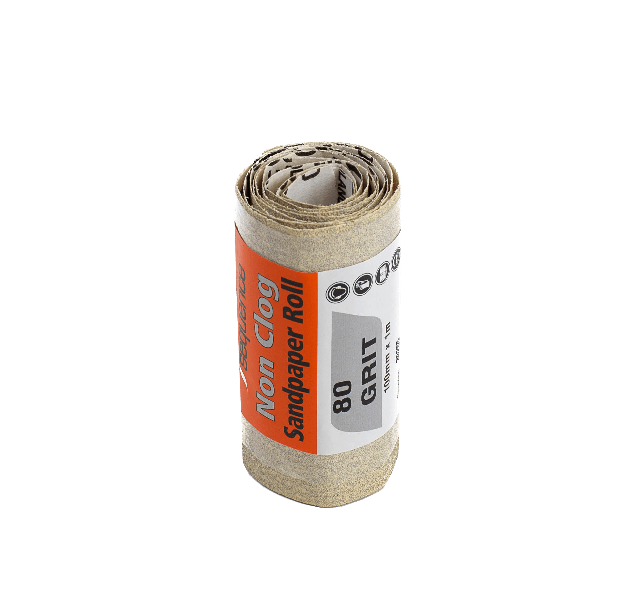 Grey Non Clog Sandpaper 80 – Crockers Paint & Wallpaper