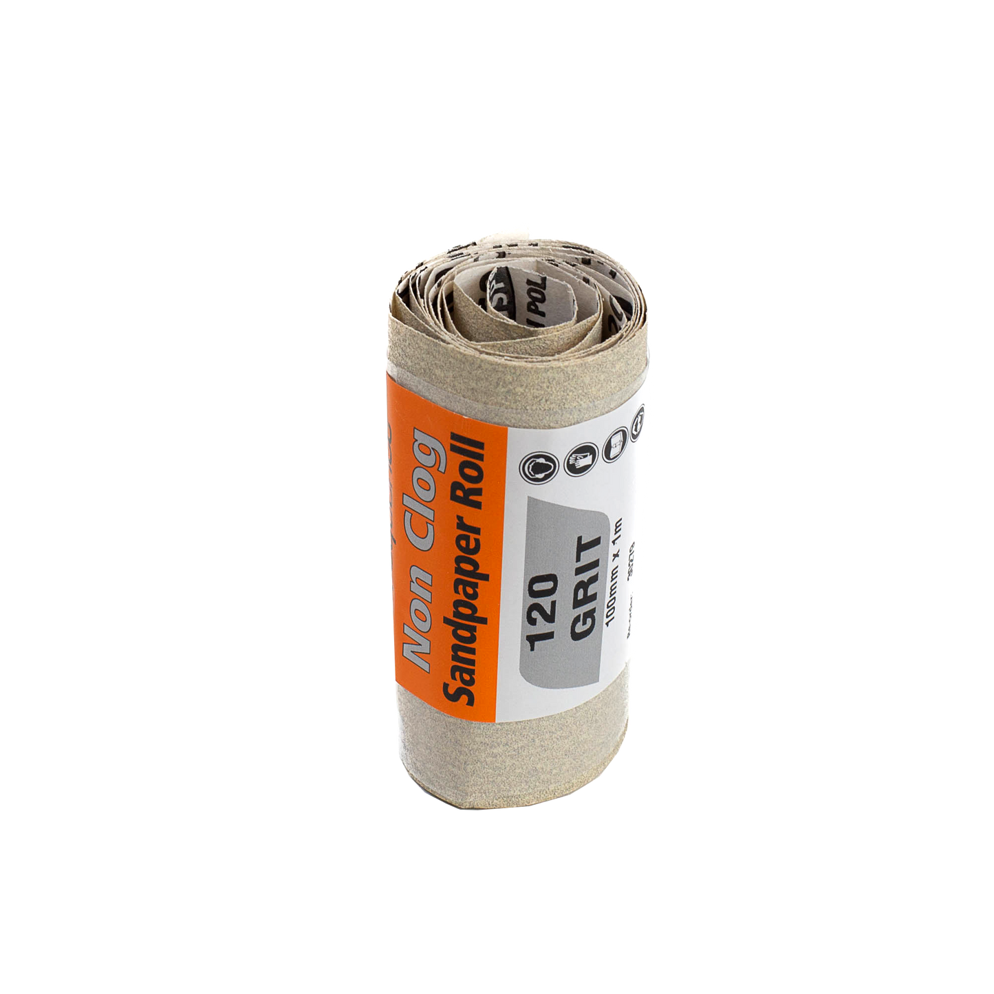 Grey Non Clog Sandpaper 120 – Crockers Paint & Wallpaper