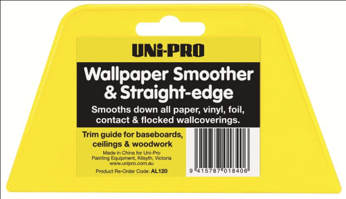 Unipro Wallpaper Smoother Plastic – Crockers Paint & Wallpaper