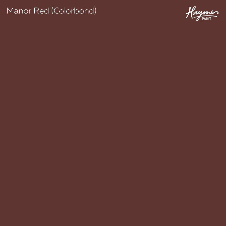 Colorbond Manor Red – Crockers Paint & Wallpaper