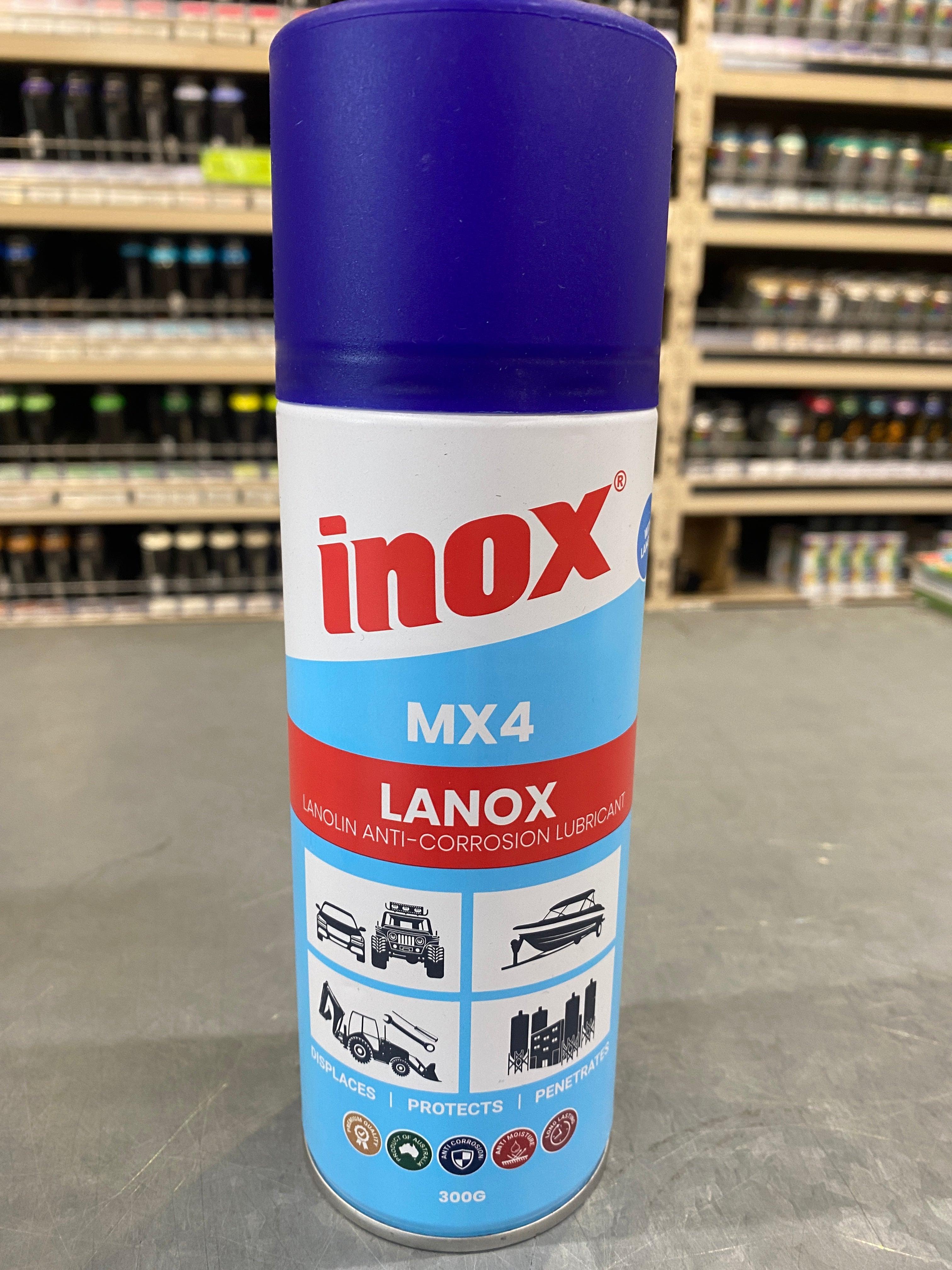 Inox Lanox Lubricant MX4 300gm – Crockers Paint & Wallpaper