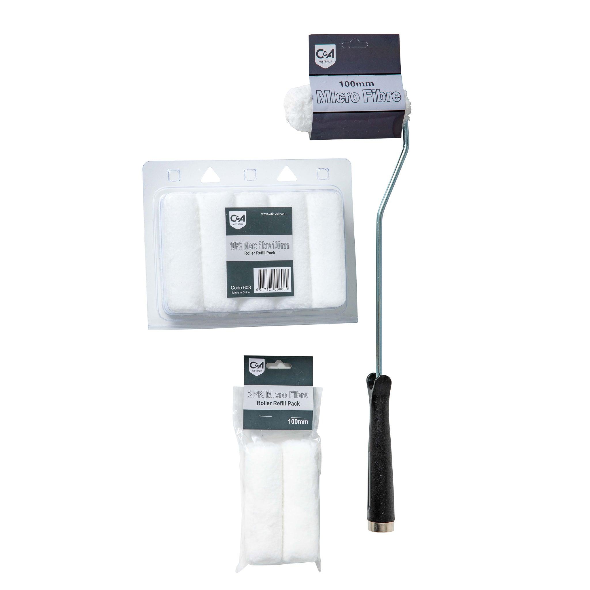 C&A Roller 100mm Micro Paint Roller – Crockers Paint & Wallpaper