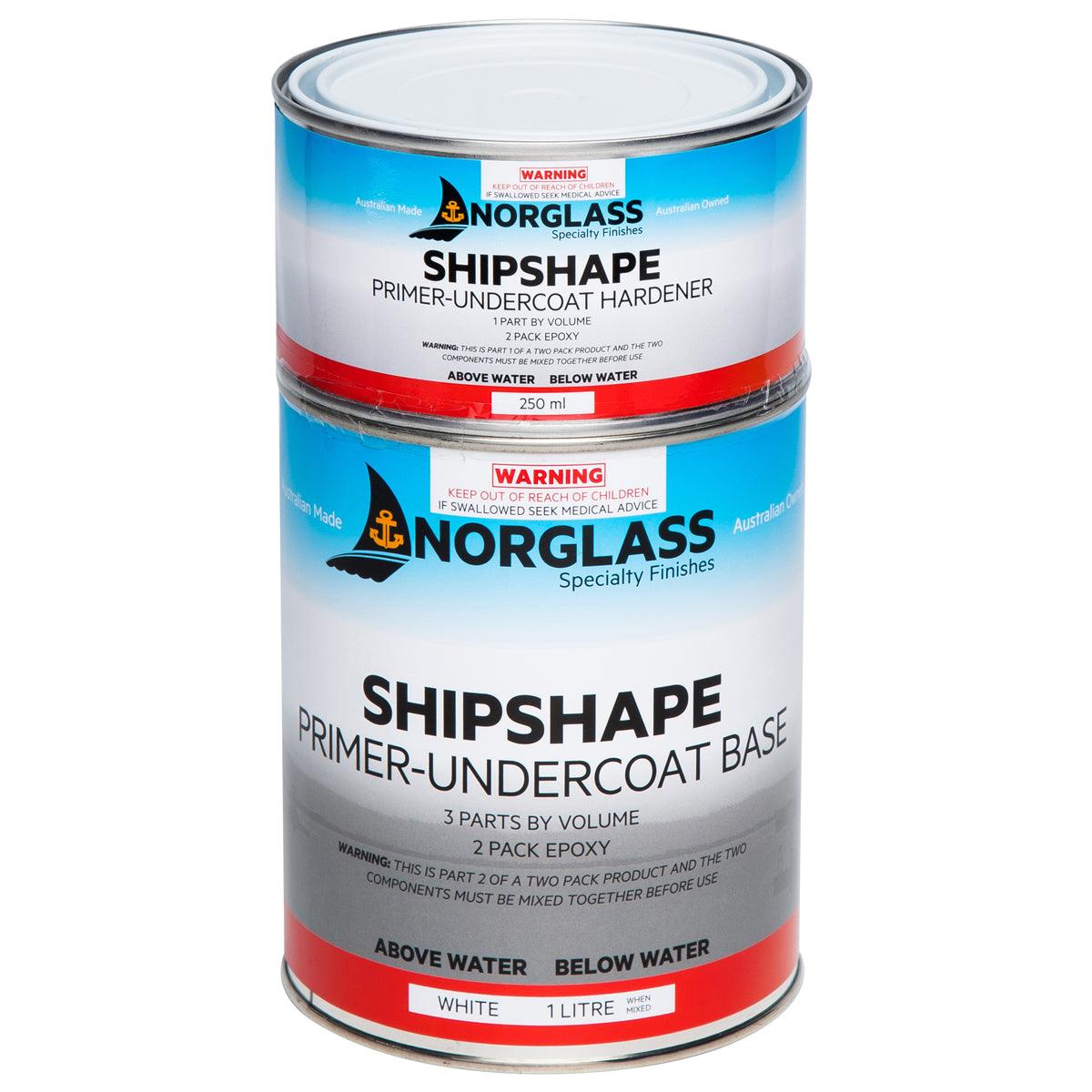 Norglass Shipshape Primer - Undercoat WHITE (2 pack) – Crockers Paint ...