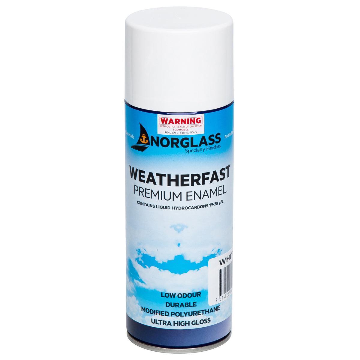 Norglass Weatherfast Premium Enamel GLOSS WHITE – Crockers Paint ...